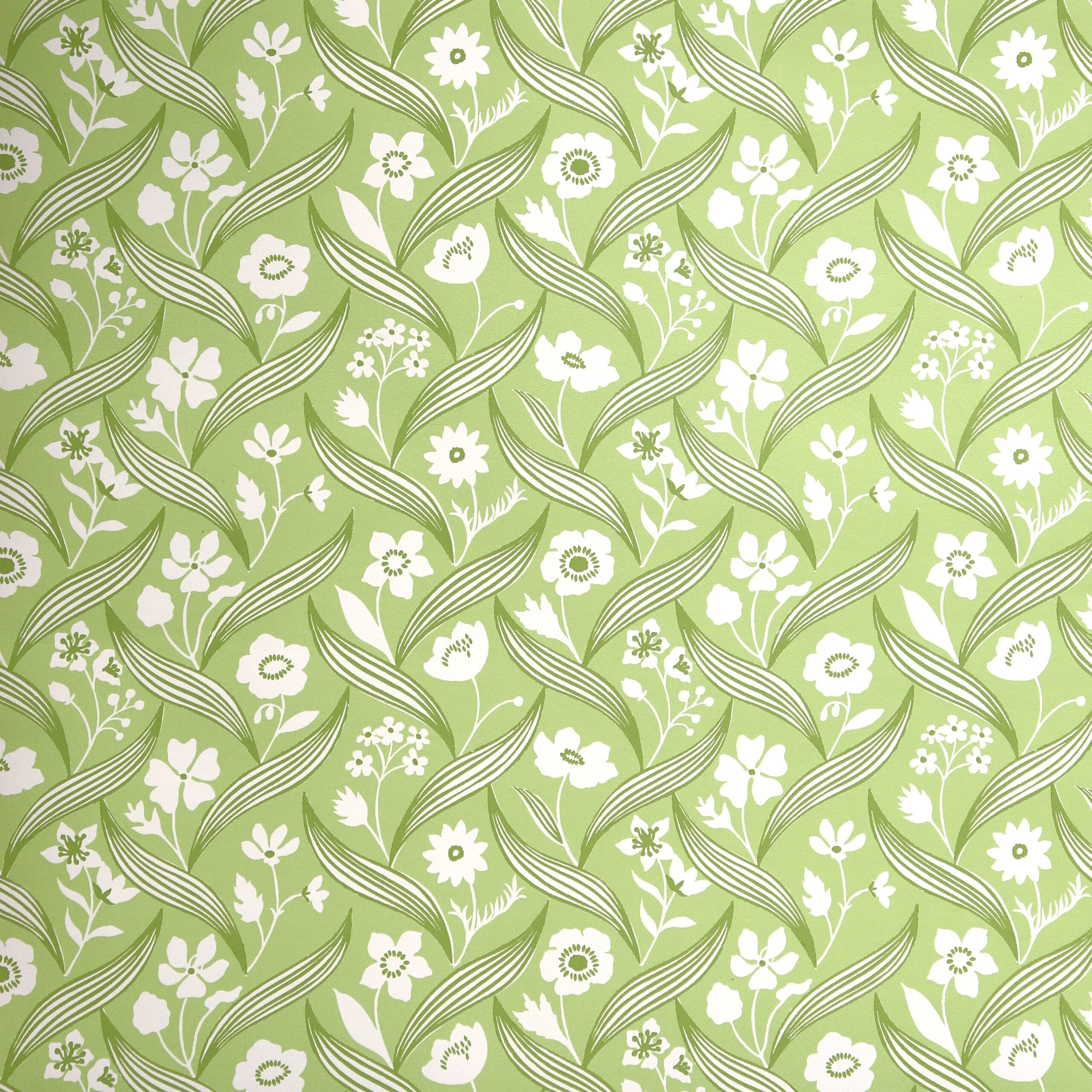 Imogen Wallpaper | Grass | Fiona Howard