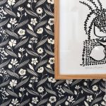 Imogen Wallpaper | Charcoal | Fiona Howard