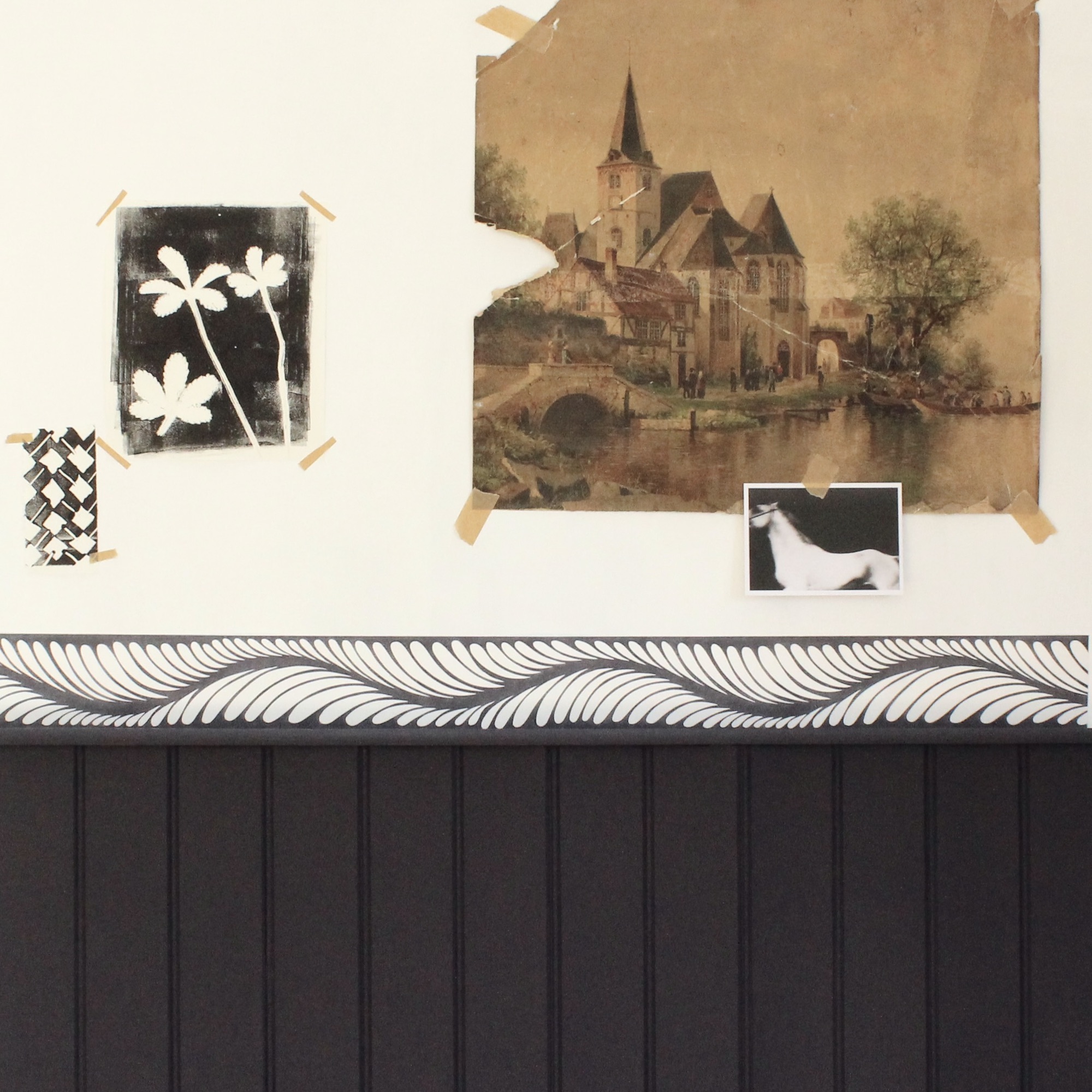 Sway Border | Charcoal | Fiona Howard