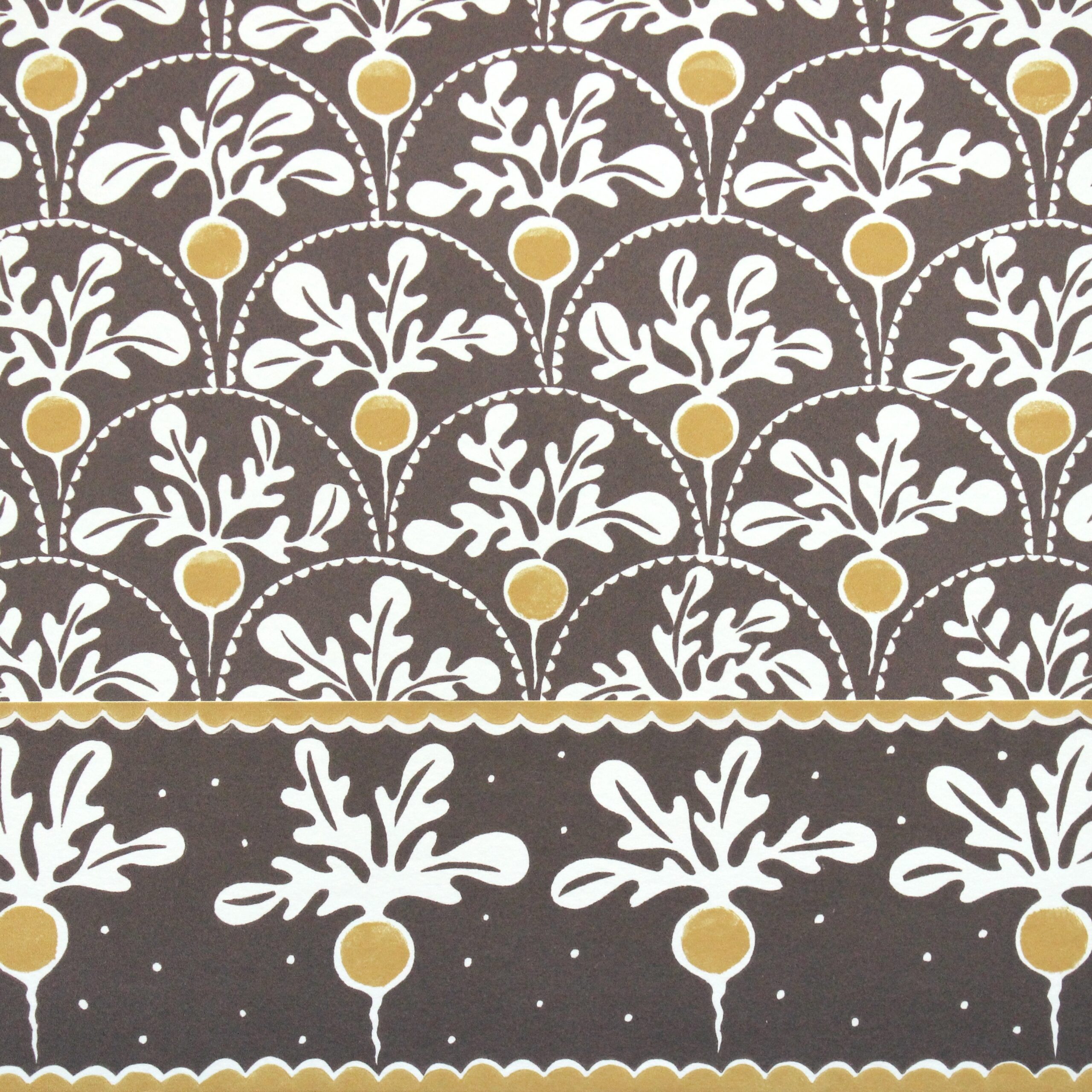 Radish Border | Peat | Fiona Howard