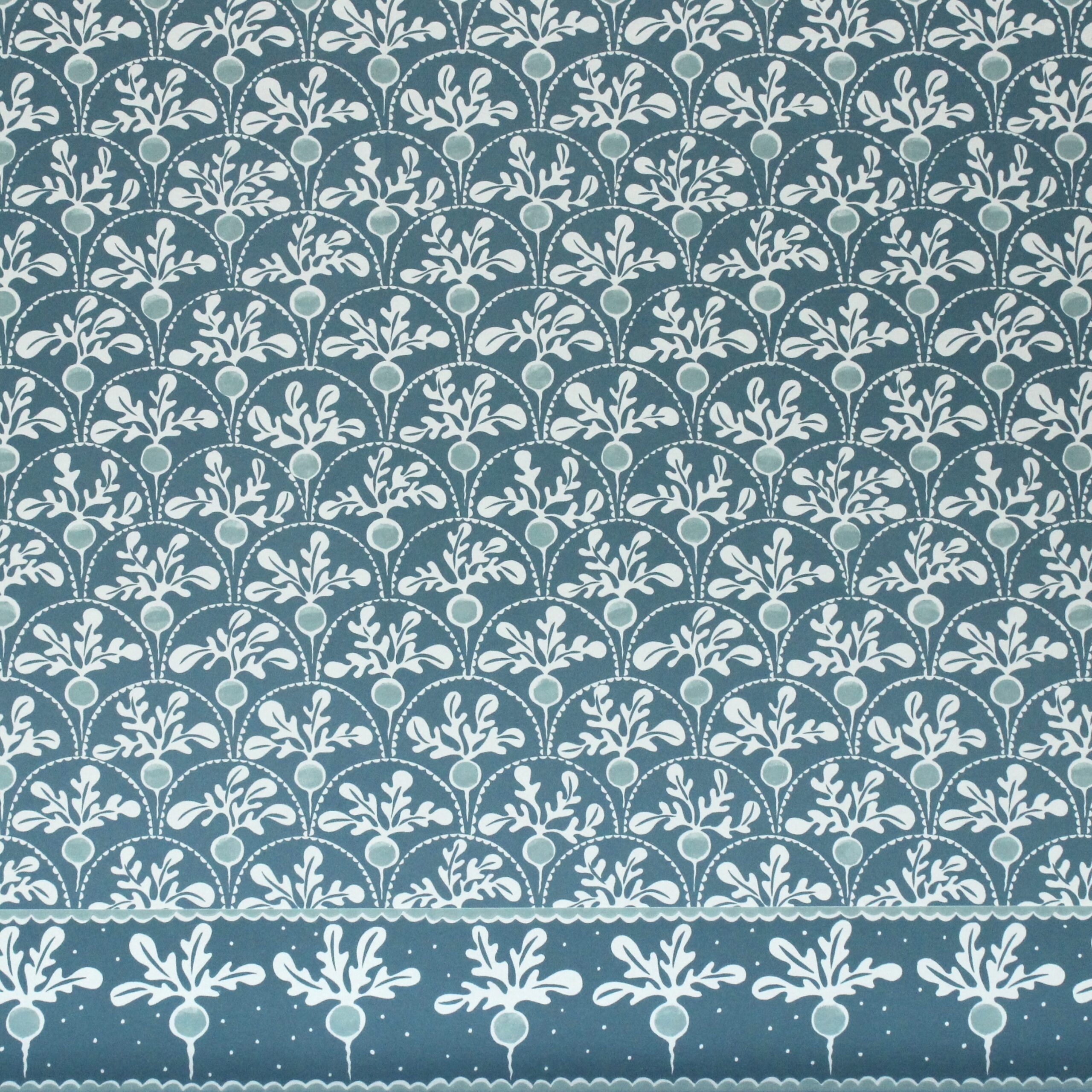 Radish Border | Nordic Blue | Fiona Howard