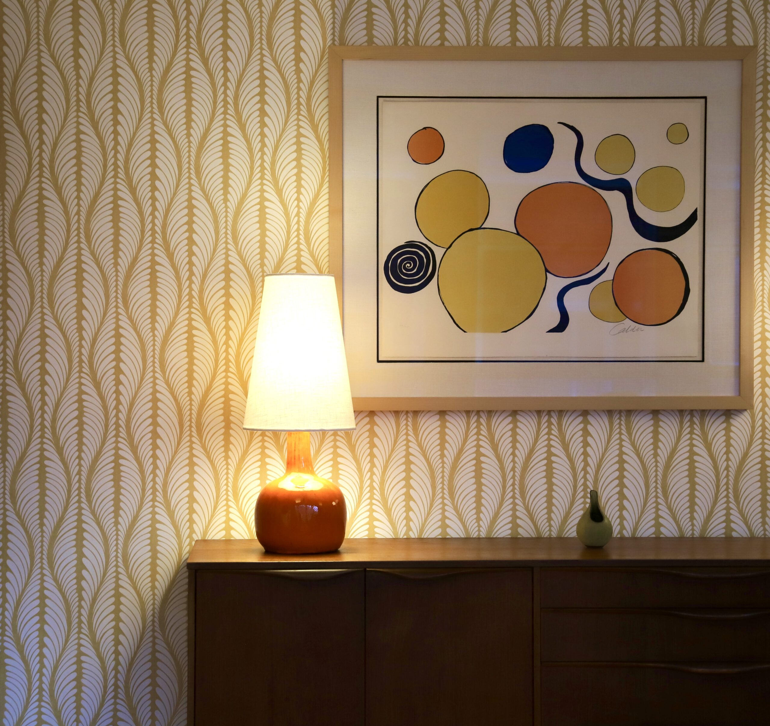 Sway wallpaper | Straw | Fiona Howard