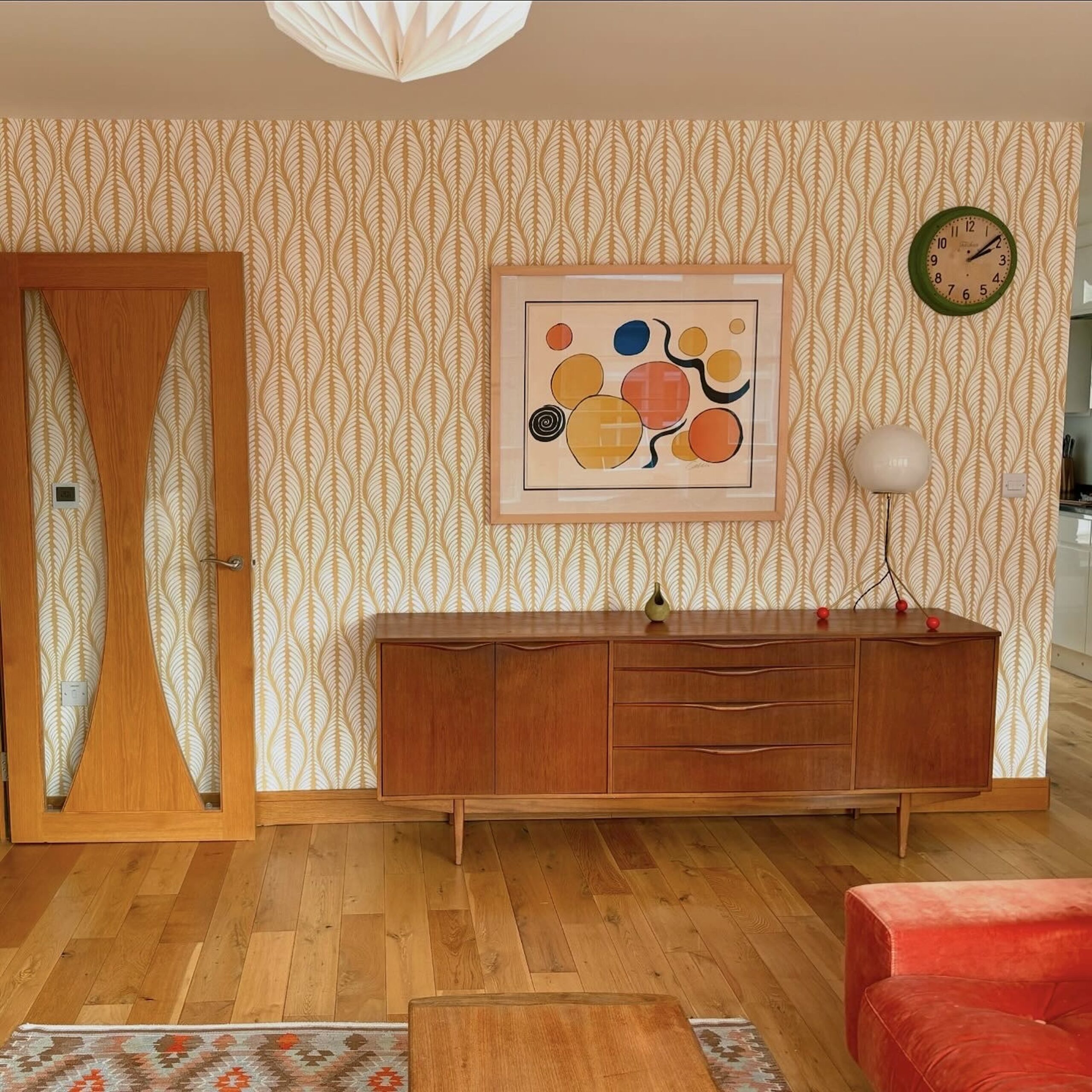 Sway wallpaper | Straw | Fiona Howard