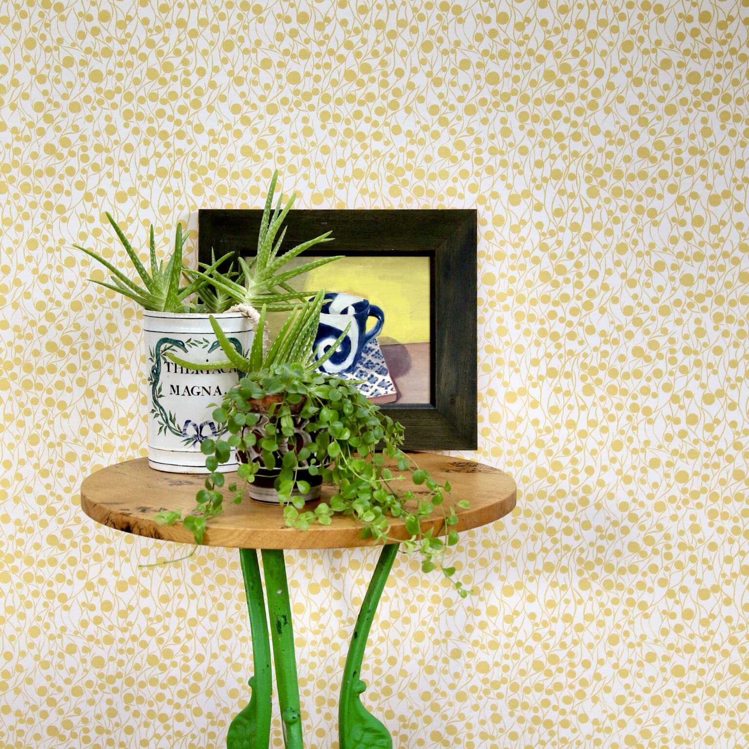 Squiggle Border | Buttermilk | Fiona Howard
